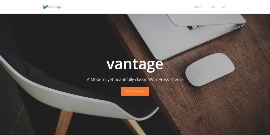 Vantage – A SiteOrigin Site Pack